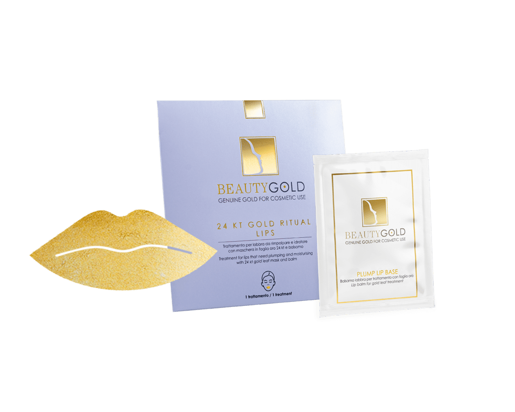 24K Gold Lip Mask - Beauty Gold Manetti
